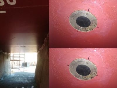 REMOVAL AND INSTALLATION OF TRANSDUCERS / SPEED LOGS / ECHO SOUNDERS ...