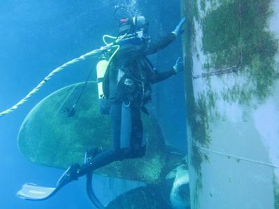 INSTALLATION OF ROPE GUARDS / ROPE CUTTERS / SACRIFICIAL ANODES / SEA ...